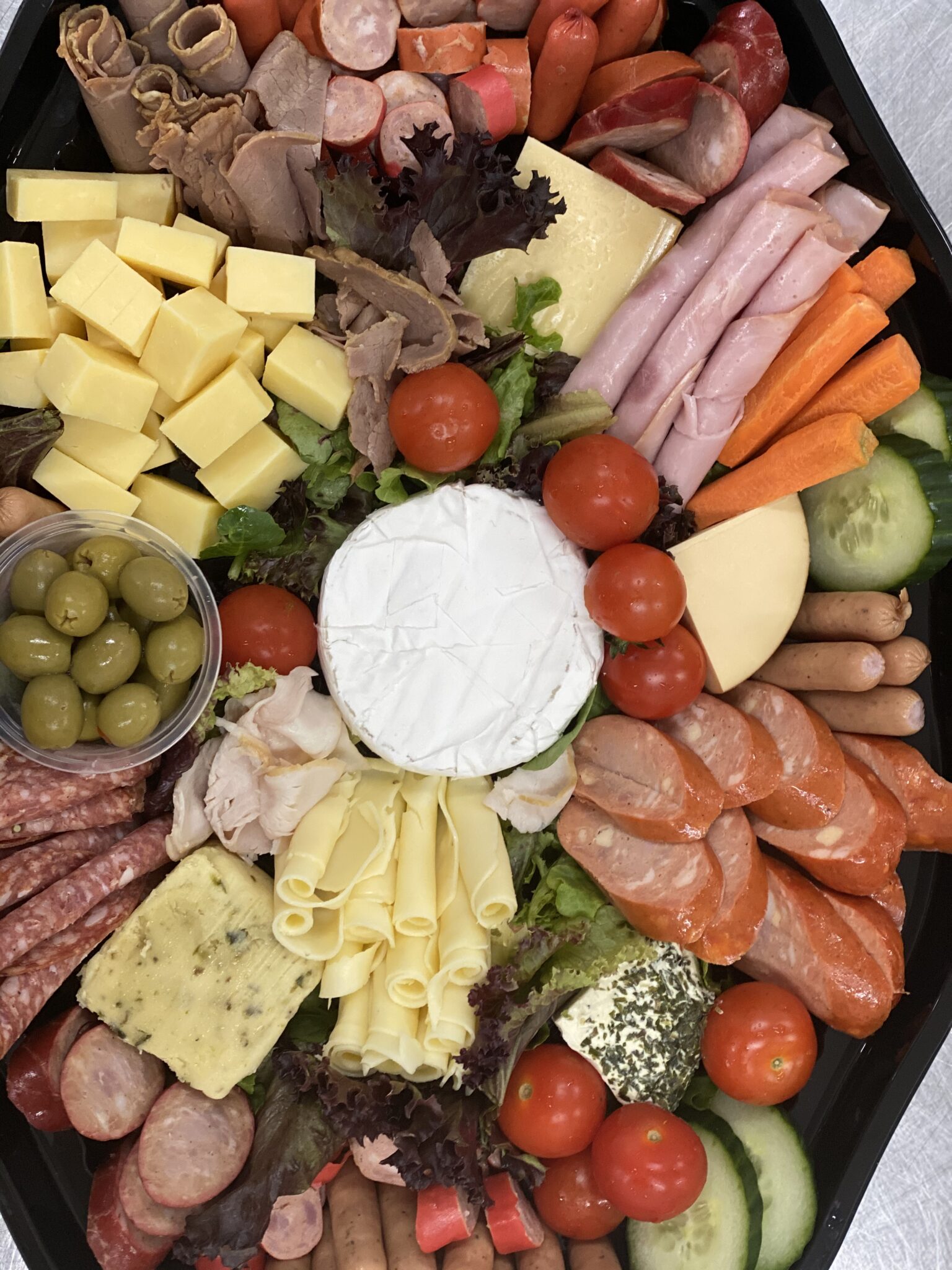 Large Meat and Cheese Nibble Platter - Salad Sensations